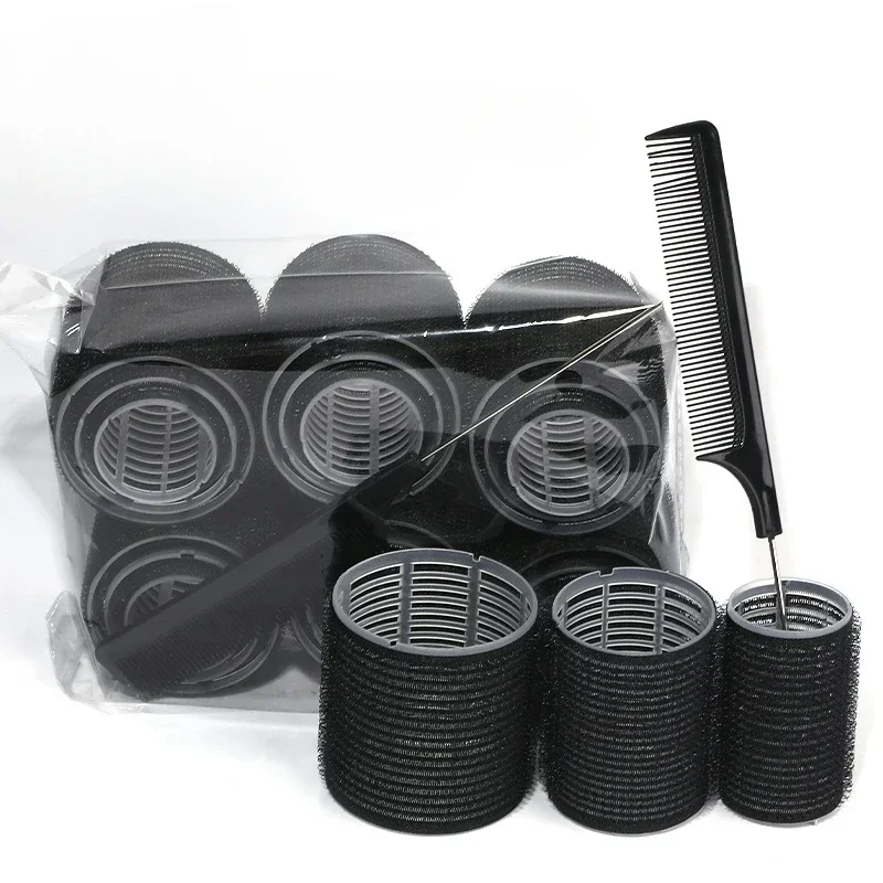 19-Piece-Set-Of-Curly-Hair-Sticks-Hair-Clips-Natural-And-Non-Ironing ...