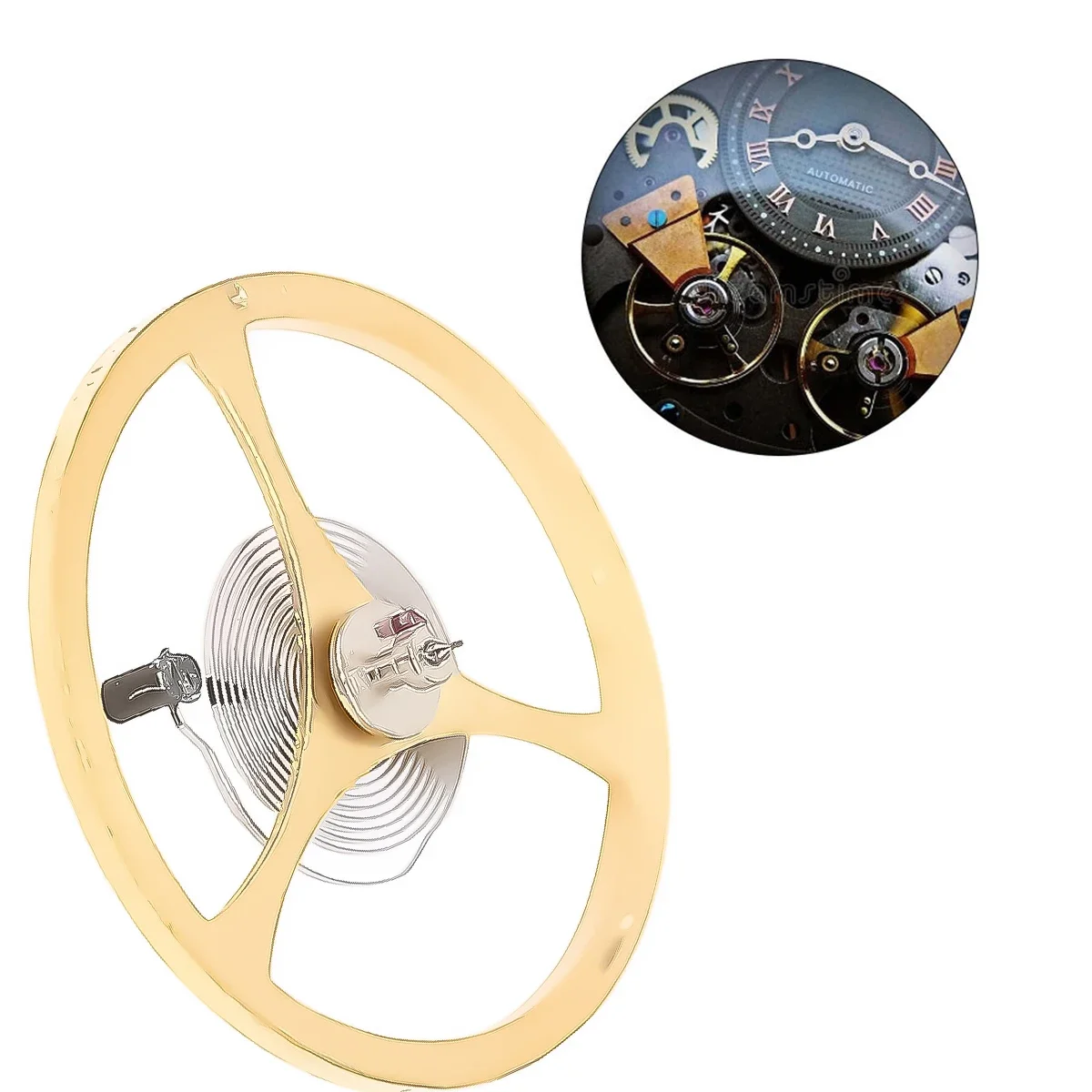 1Pc Replacement Watch Balance Wheel Repair Part for Orient Movement ...