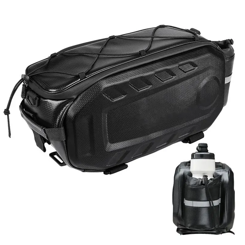 Bicycle-Saddle-Bags-For-Rear-Rack-Bicycle-Trunk-Bag-Storage-Bag-Hard ...