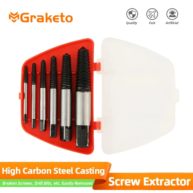 5Pcs-Set-Damaged-Screws-Extractor-Speed-Out-Broken-Bolt-Extractor ...