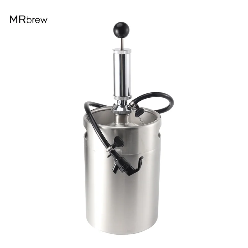 Mini-Keg-Party-Pump-Beer-Keg-Dispenser-Kit-5L-Beer-Growler-Picnic-Tap ...