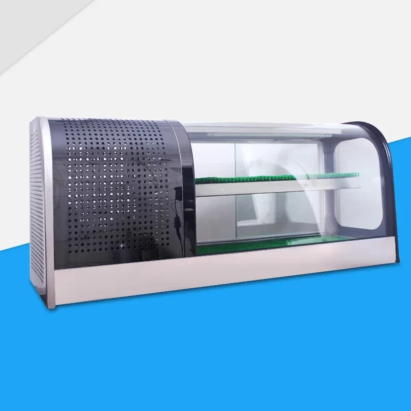 1-2-1-8M-Double-Layer-Sushi-Display-Cabinet-Food-Display-Cabinet-Cake ...