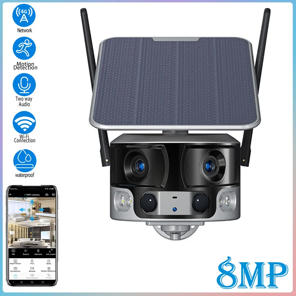8mp-wide-angle-dual-lens-outdoor-PIR-human-body-motion-detection-two ...