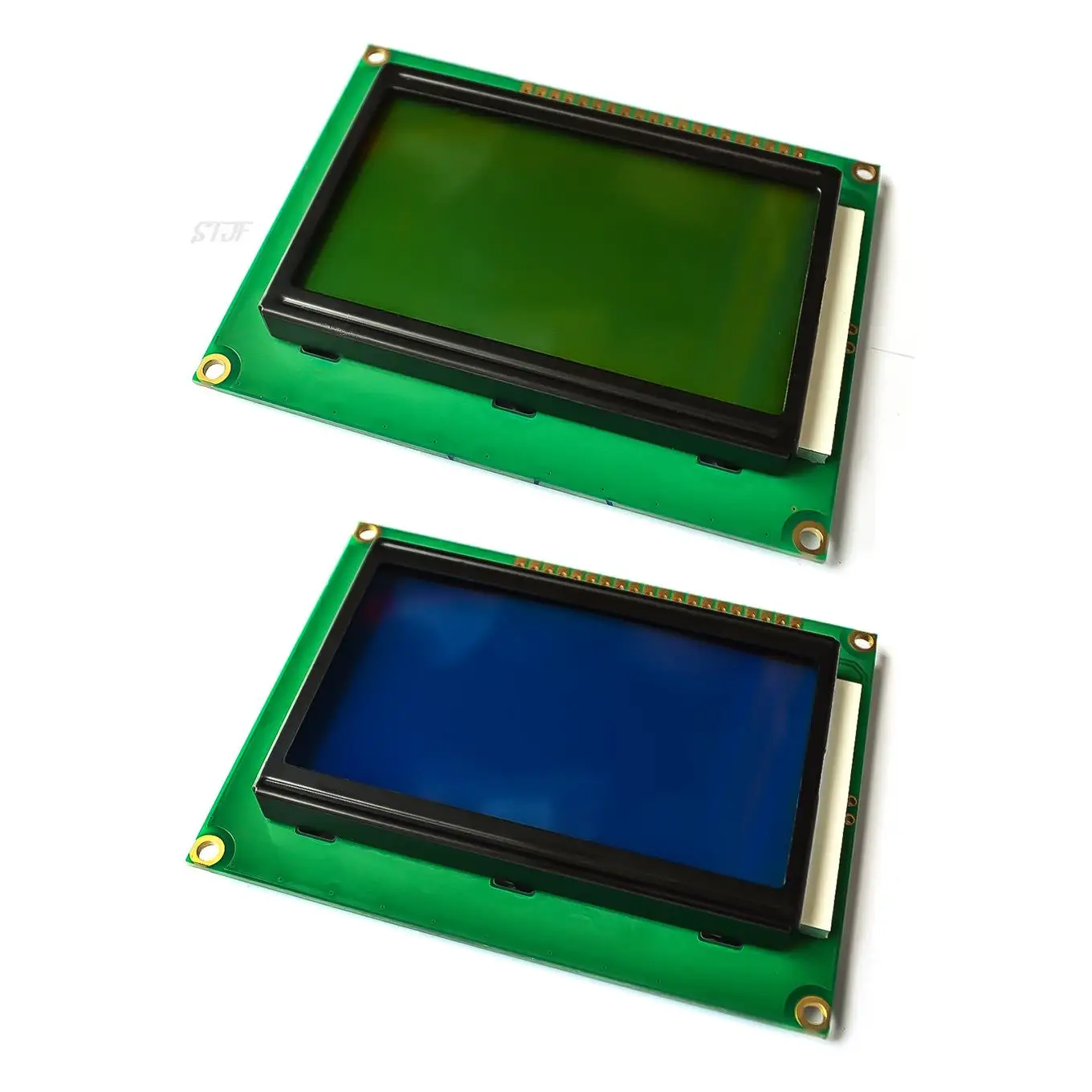 LCD Board Yellow Green blue Screen 12864 128X64 5V display ST7920 ...