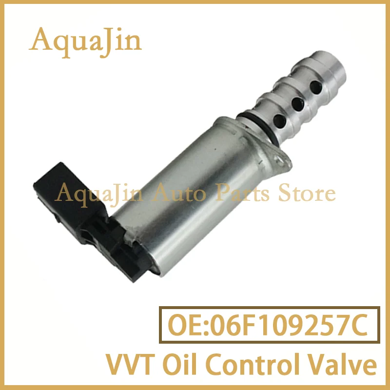 06F109257C VVT Oil Control Timing Variable Solenoid Valve For VW Golf ...