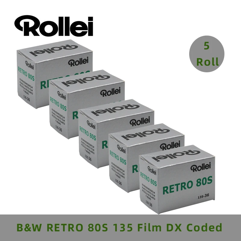 Rollei rollo de película Original Retro 80S 135 135 35mm, película ...