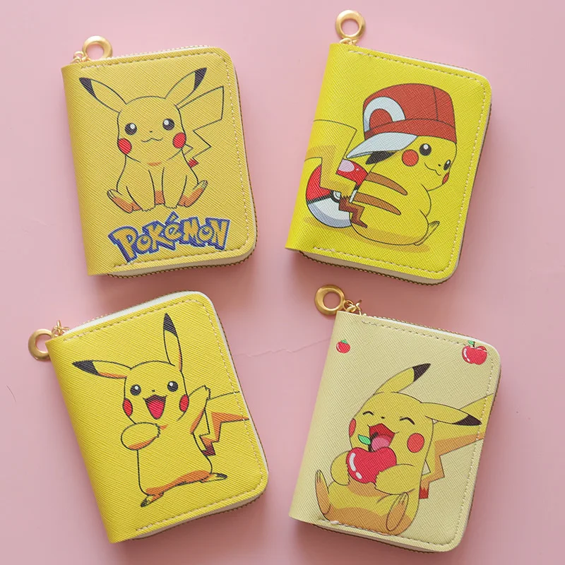 Pokemon-Wallet-Japanese-Cartoon-Cute-Coin-Purse-Around-Pikachu-Wallets ...