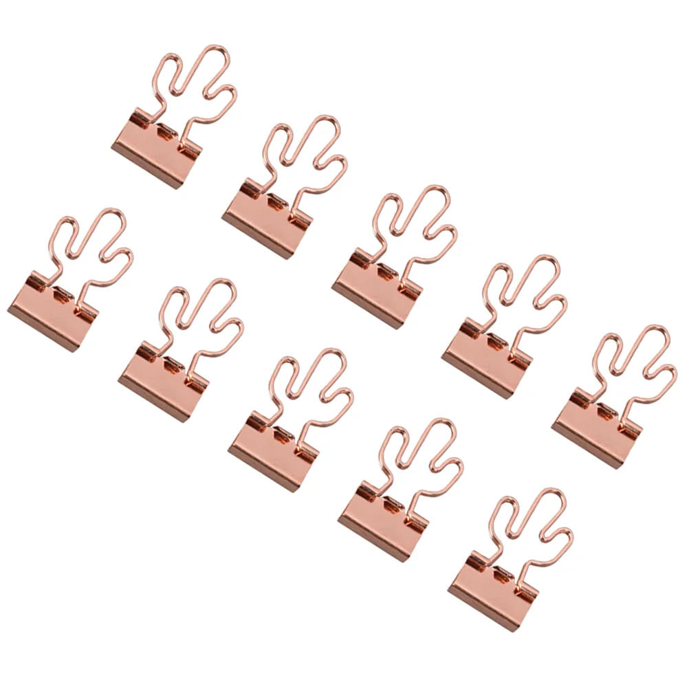 10-Pcs-Invoice-Clamp-Paper-Note-Storage-Folder-Paperclips-Binder ...