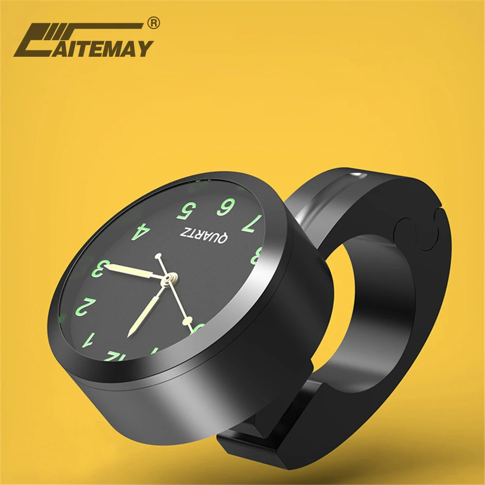 Waterproof-Motorcycle-Handlebar-Watch-Bike-Hand-Grip-Bar-Mount-Dial-Rel ...
