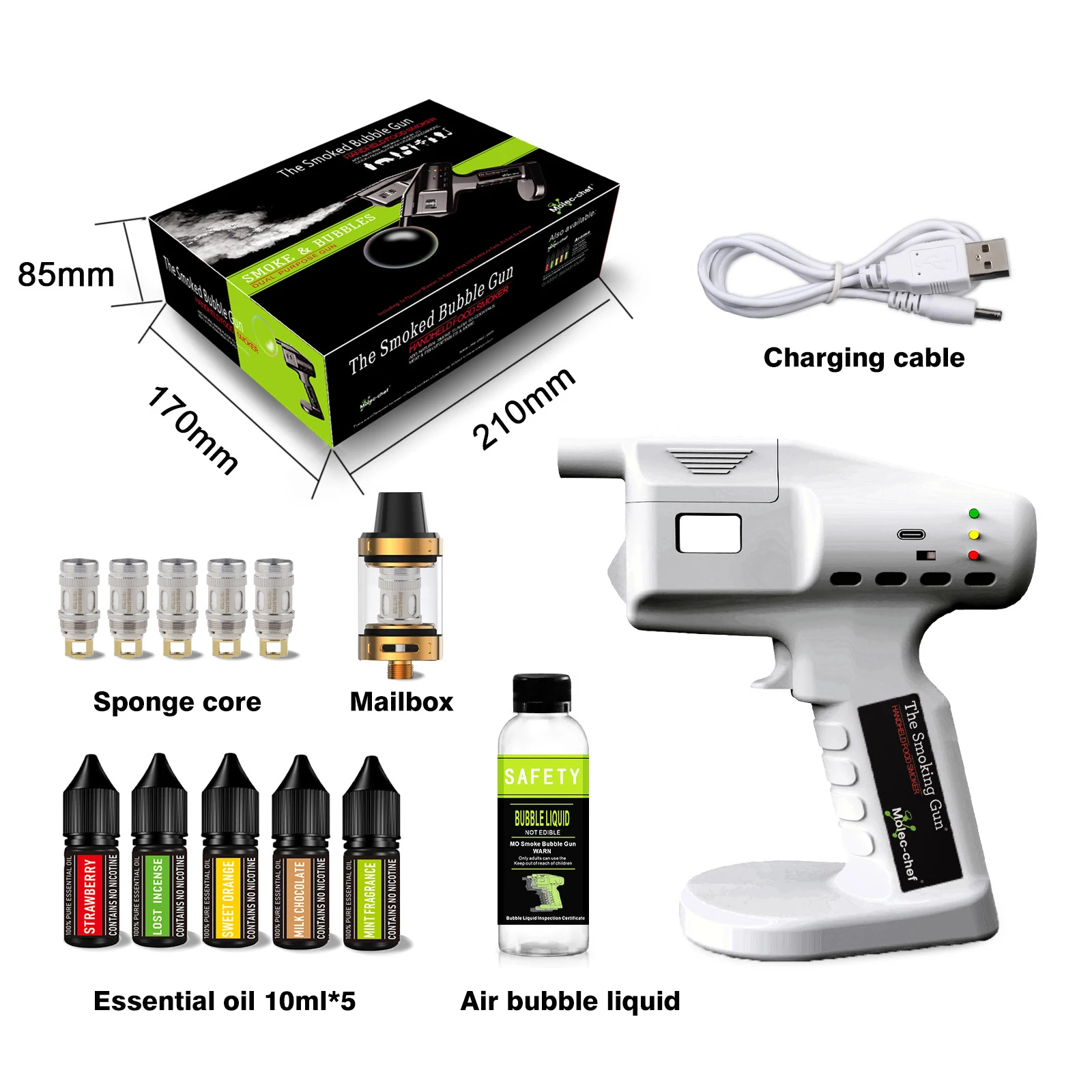 Aroma-Smoke-Bubble-Gun-Vapour-Blaster-Cocktail-Bubble-Smoke-Gun ...