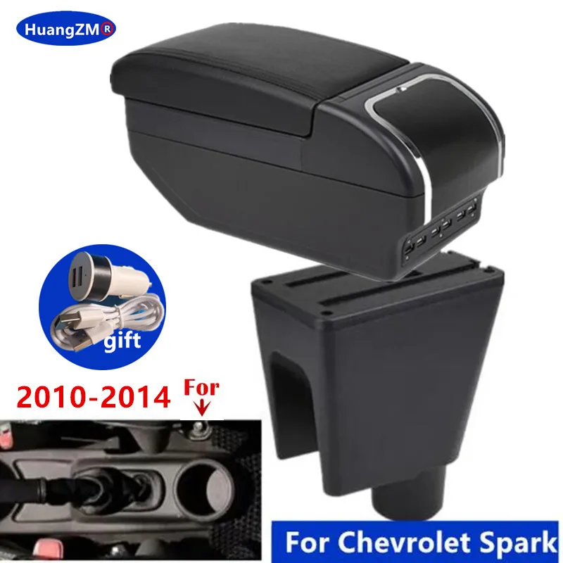 For Chevrolet Spark Armrest Box For Chevrolet Spark 3 III Aveo T200 Car ...