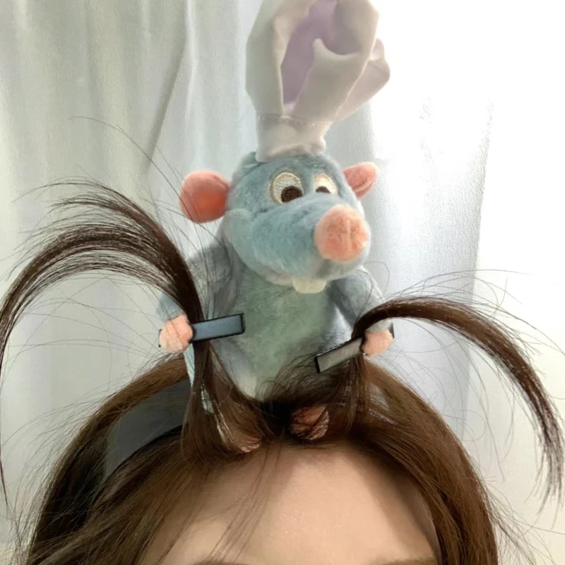 Disney-Ratatouille-Hairband-Kawaii-Cartoon-Cute-Plush-Doll-Headband ...