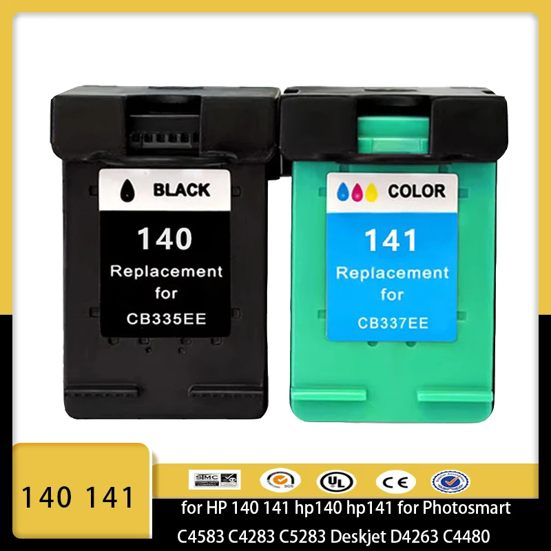 Vilaxh 140 141 Replacement Ink Cartridge for HP 140 141 hp140 hp141 for ...