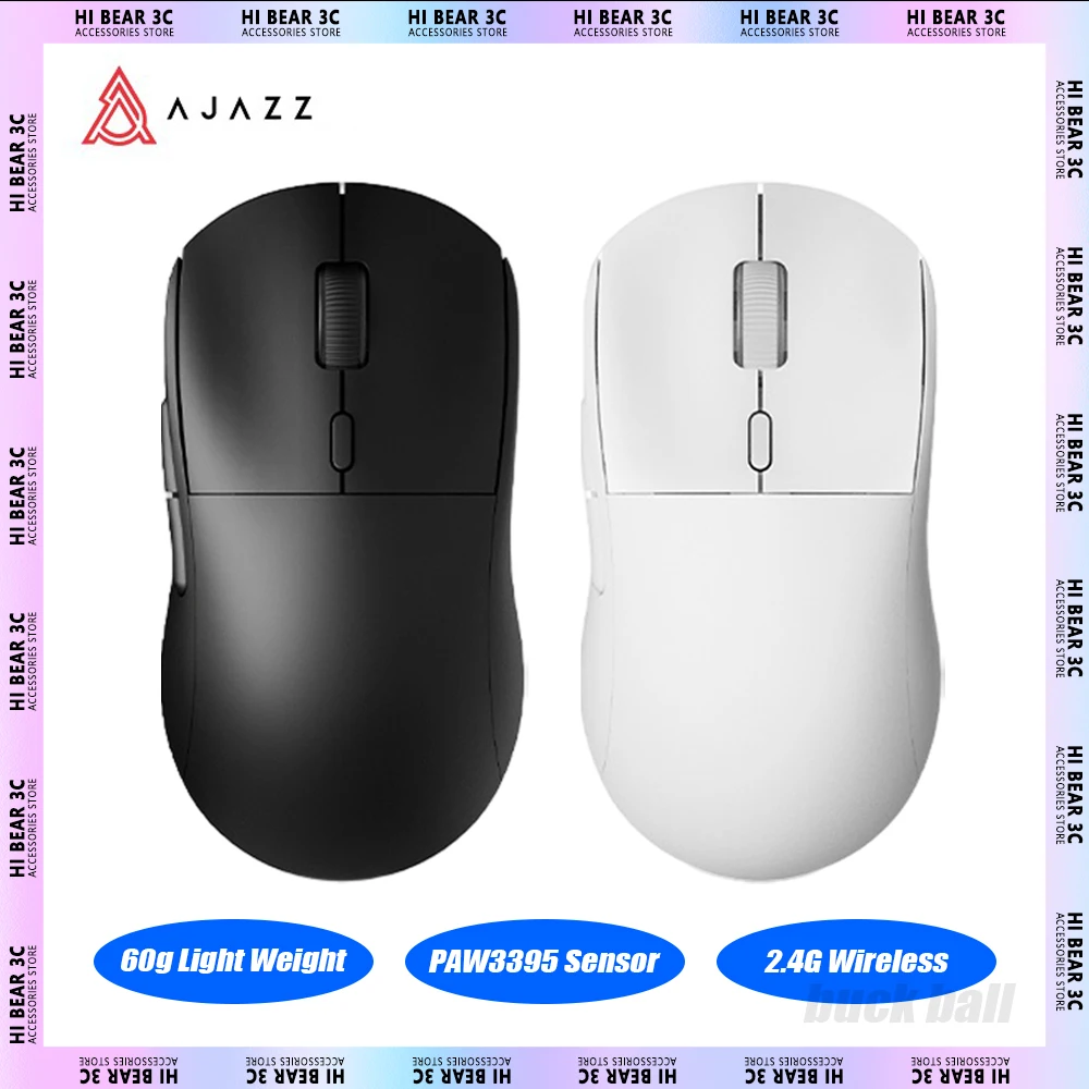 Ajazz-Mouse-Recarreg-vel-Sem-Fio-com-Sensor-Low-Delay-Fps-Gaming-Mouse ...