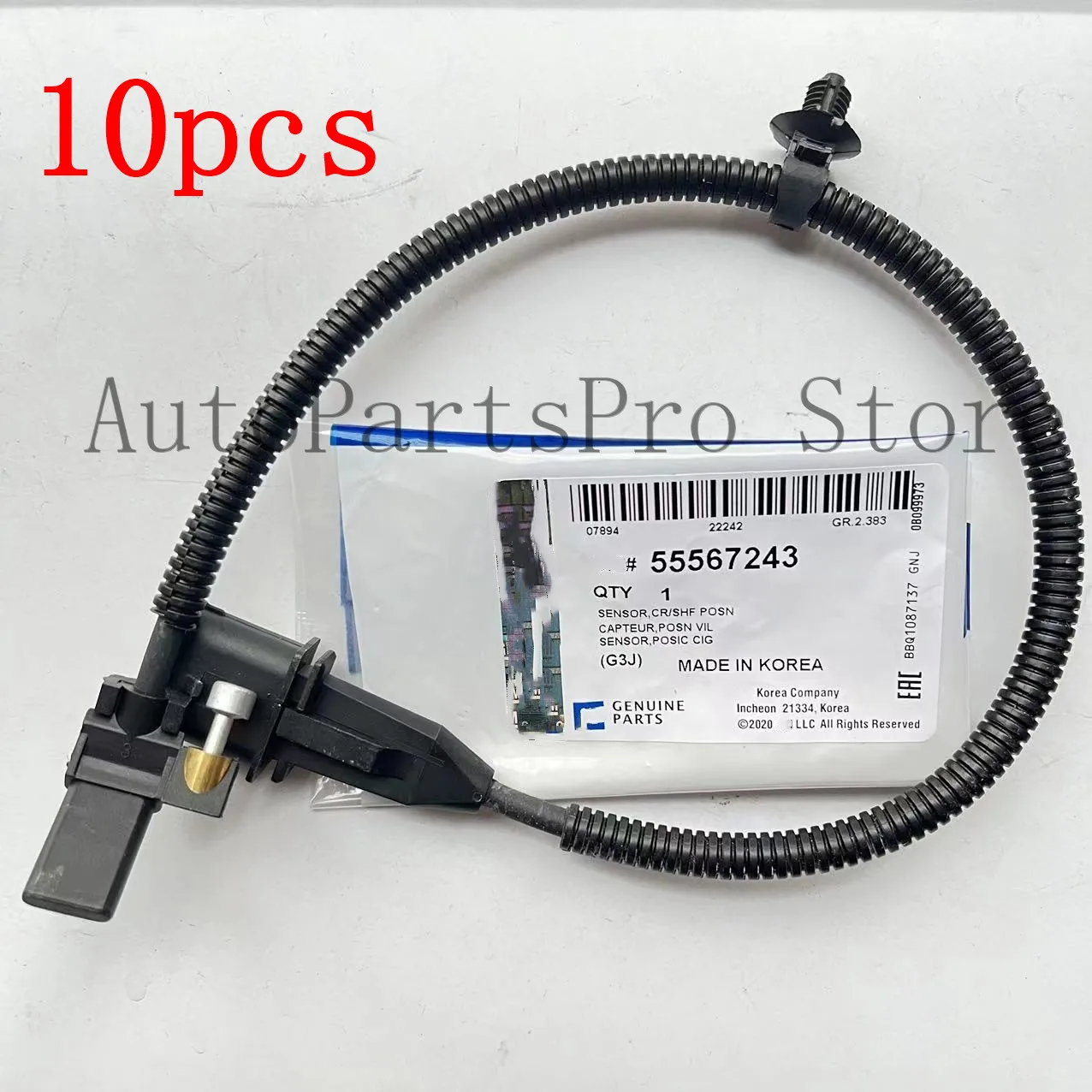 10pcsCrankshaft-Position-Sensor-For-Chevrolet-Aveo-Cruze-Sonic-Opel ...