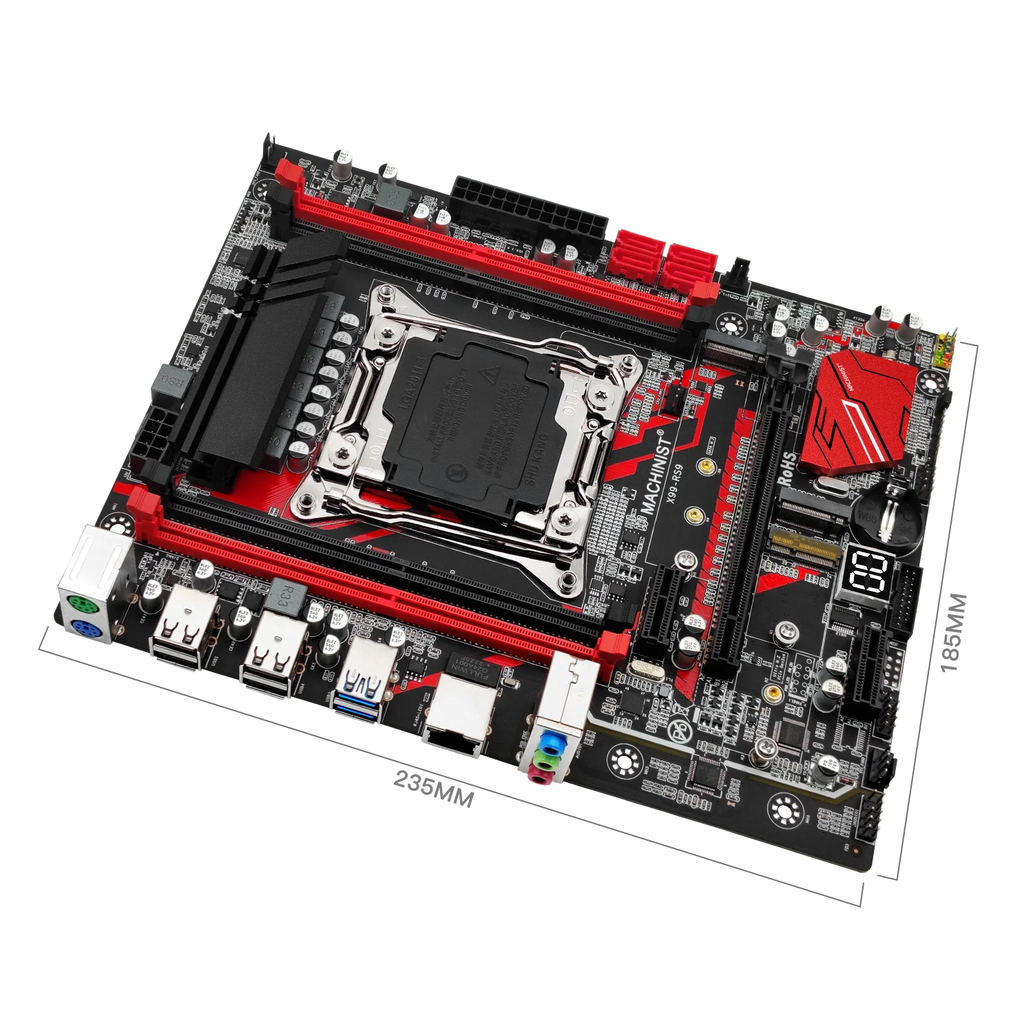 Placa-mãe Rs9 Suporte Lga 20113 Intel Xeon E5 2667 2690 2680 V4 2670 ...