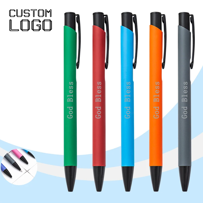 New Metal Aluminum Pole Ball Point Pen Business Advertising Gift ...