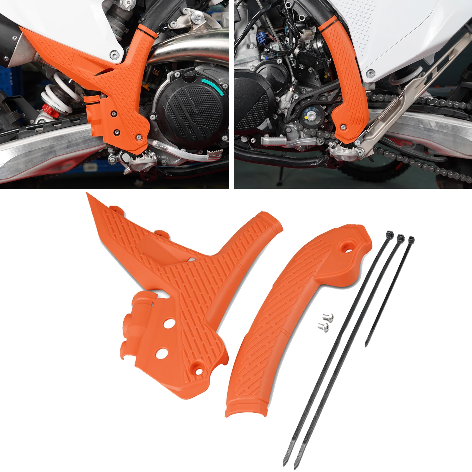 Frame-Guards-For-KTM-EXC300-EXC250-EXC-EXCF-XCW-125-250-300-350-400-450 ...
