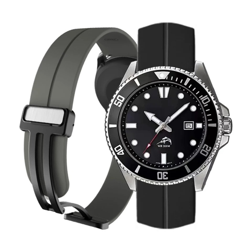 For-Casio-Swordfish-MDV-106-MDV106-MDV-107-MTPVD01-Water-Ghost-Silicone ...