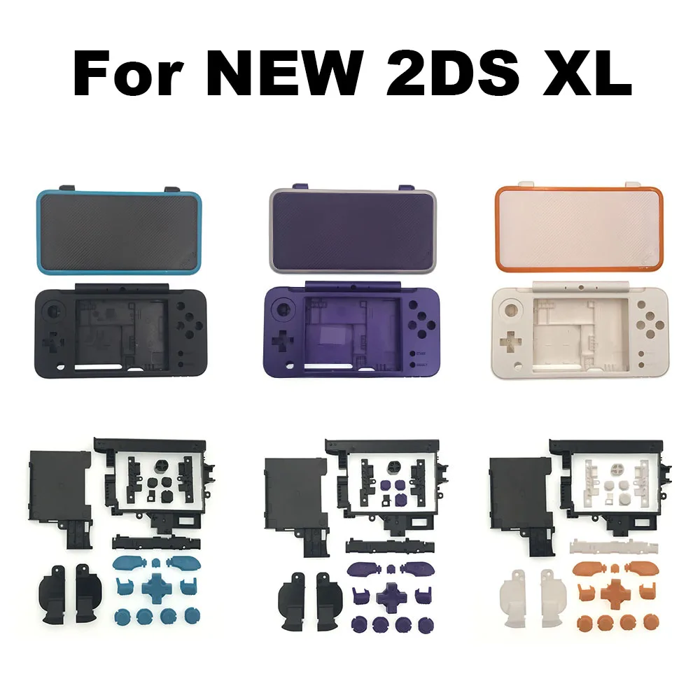 Replacement-Full-Housing-Shell-Cover-Case-Button-Kit-For-Nintendo-NEW ...