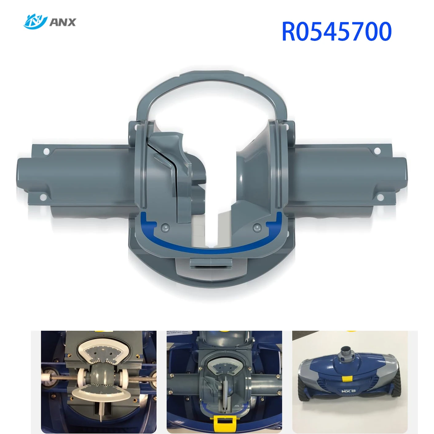 R0545700 Middle Engine Housing Assembly for Zodiac MX8 / MX8 Elite Fix ...