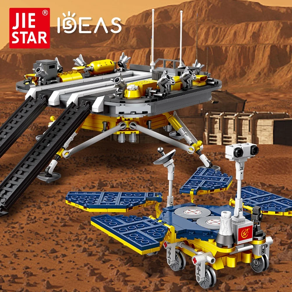 Jiestar-Moc-Ideas-Space-Series-Dream-of-Star-Space-Mars-Exploration-Set ...