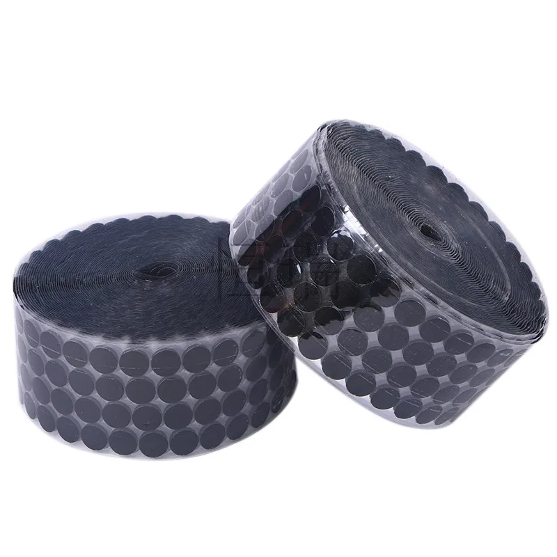 18000pairs-Stickers-Adhesive-Fastener-Tape-Dots-10mm-White-Black ...