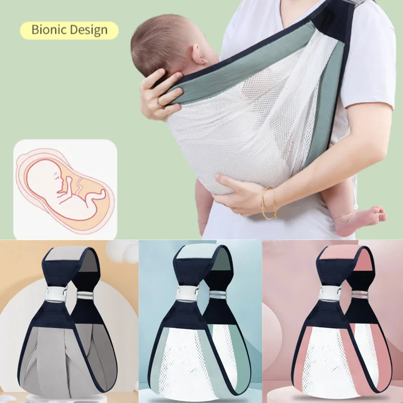 Baby Carrier Backpack Infant Baby Hipseat Carrier Ring Sling For ...