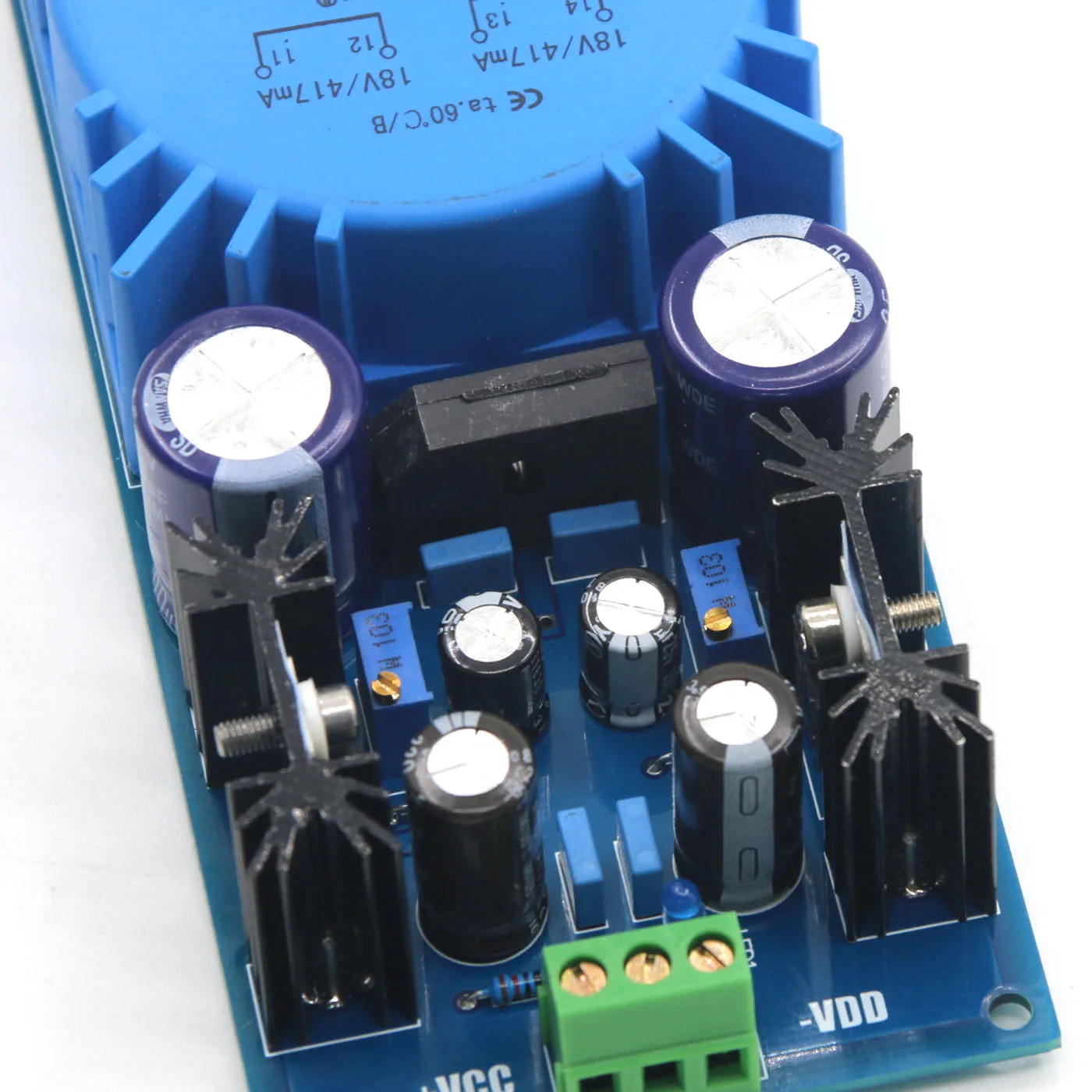 Assembled LM317 LM337 Transformer Output Adjustable Voltage Regulator ...