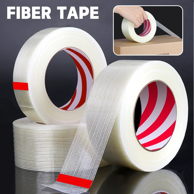 Striped-Fiber-Tape-Heavy-duty-Wear-resistant-Fiberglass-Adhesive-Tape ...