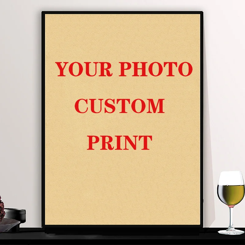 Custom-Posters-Customized-Your-Picture-Kraft-Paper-Prints-Personalized ...