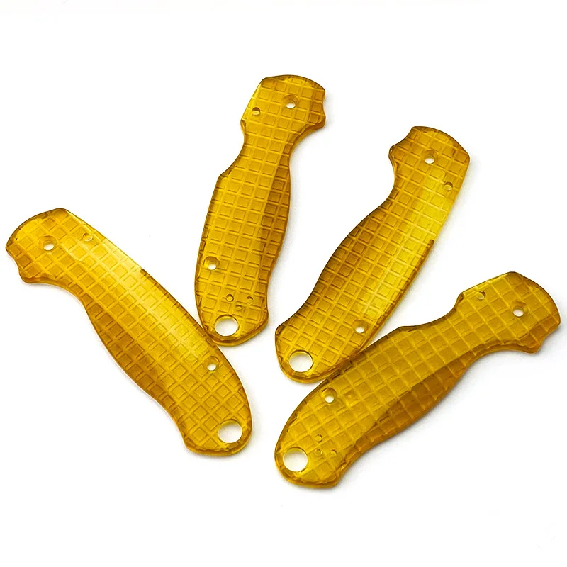 CNC-Custom-Ultem-PEI-Transparent-Knife-Handle-Scales-For-Original ...