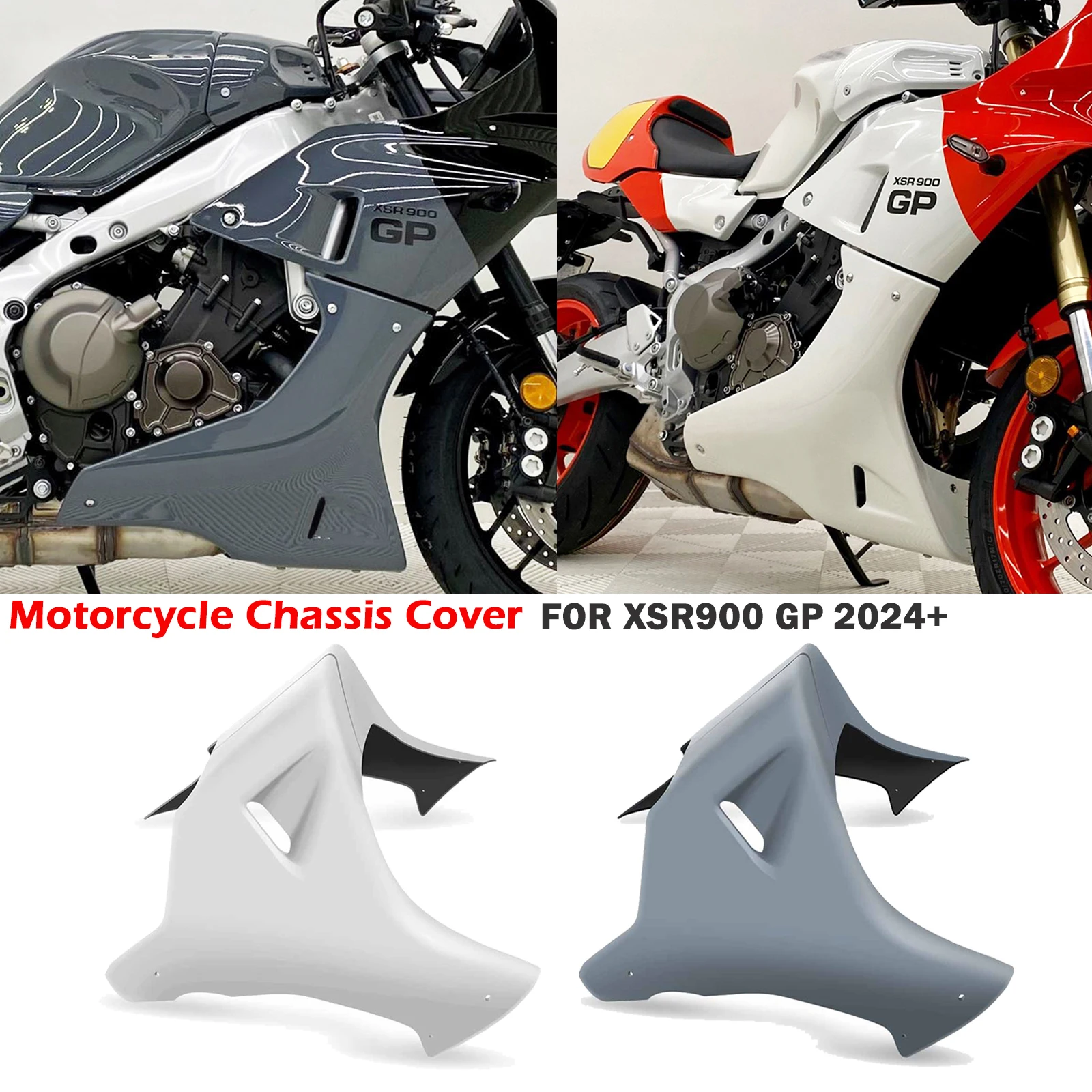 For Motorcycle Engine Chassis Shroud Exhaust Shield Guard Protection ...