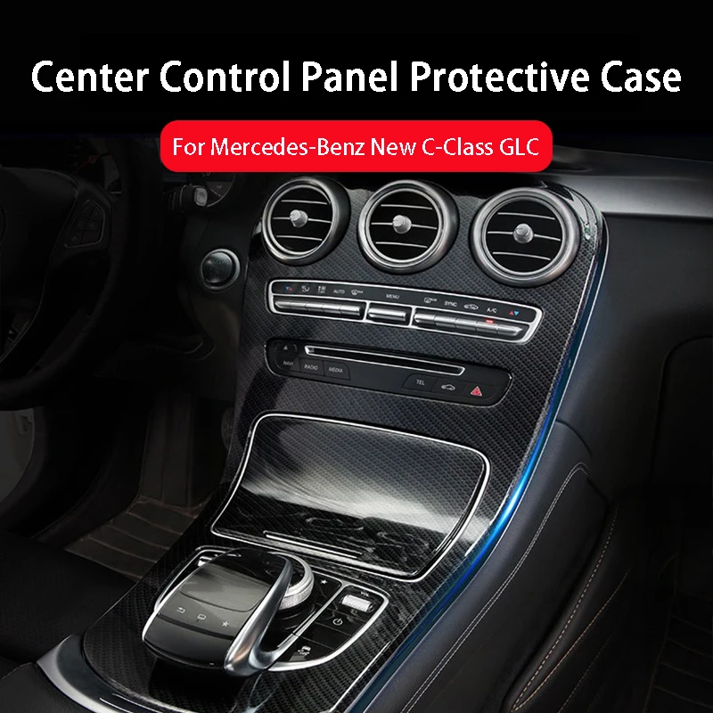 Car Center Control Gear Shift Panel Cover Decorative Trim Sticker Car ...