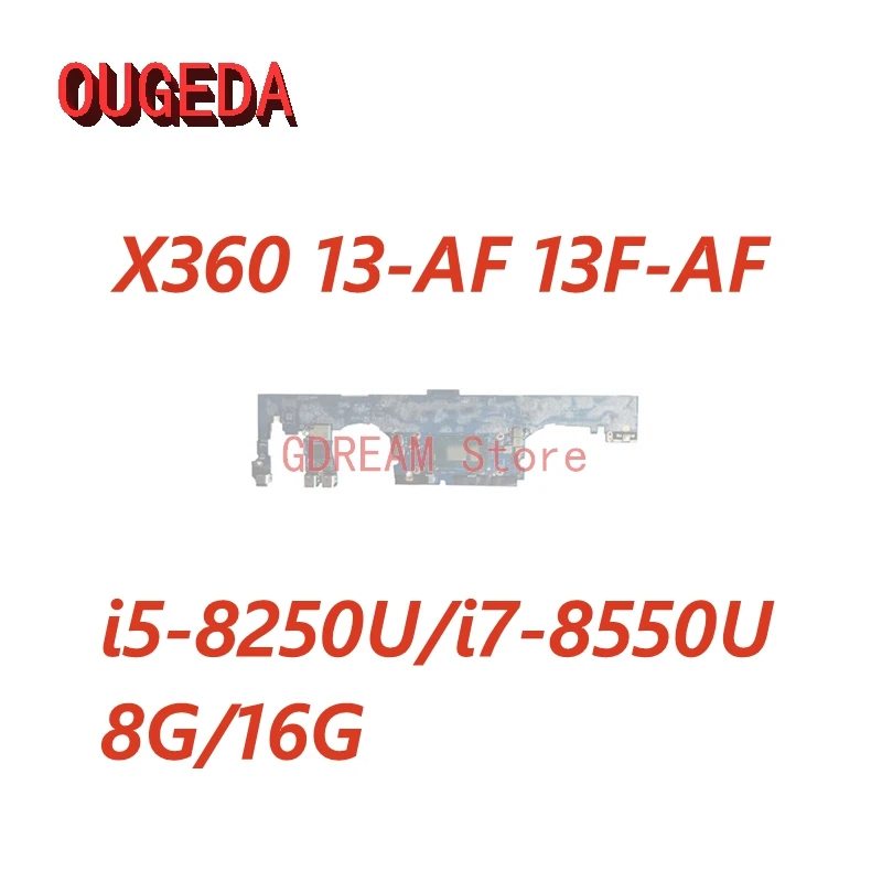 OUGEDA-941822-601-941821-001-LA-F013P-Mainboard-For-HP-Spectre-X360-13 ...