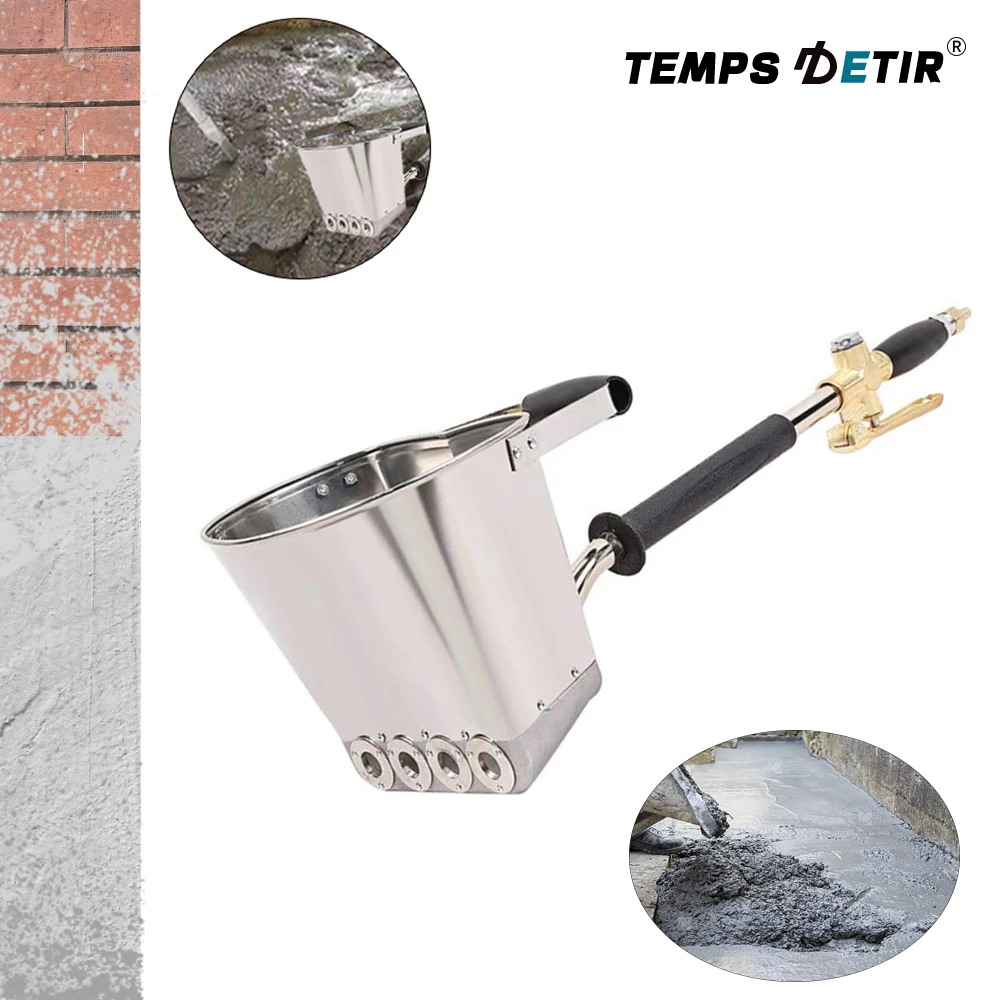4-Hole-Fast-Transport-Professional-Wall-Cement-Spray-Gun-Home-Cement ...