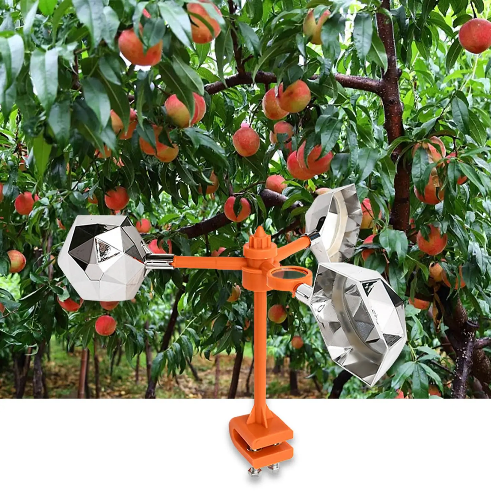 Bird-Deterrent-Device-360-Degree-Rotary-Garden-Protection-Solar-Powered ...