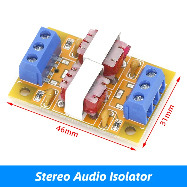 XH-M372 Stereo /Audio Isolator Vehicle Common Ground Suppression ...