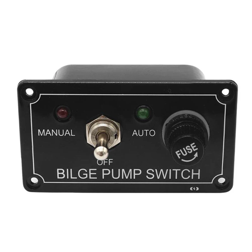 3-Way-DC-12V-Fused-Marine-Bilge-Pump-Switch-Panel-for-LED-Boat-Yacht-RV ...