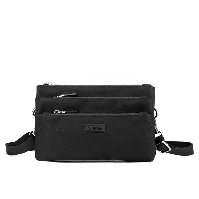Women's New Nylon Casual Simple Zipper Square Handbagsuitable For Women ...