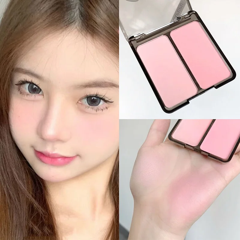 Bicolor-Powder-Blusher-Palette-Matte-Natural-Cheek-Tint-Brighten ...