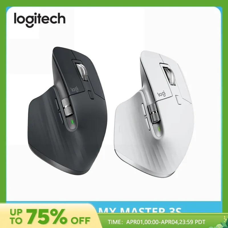 Logitech-MX-Master-3S-Wireless-Bluetooth-Mouse-High-End-Cross-Screen ...