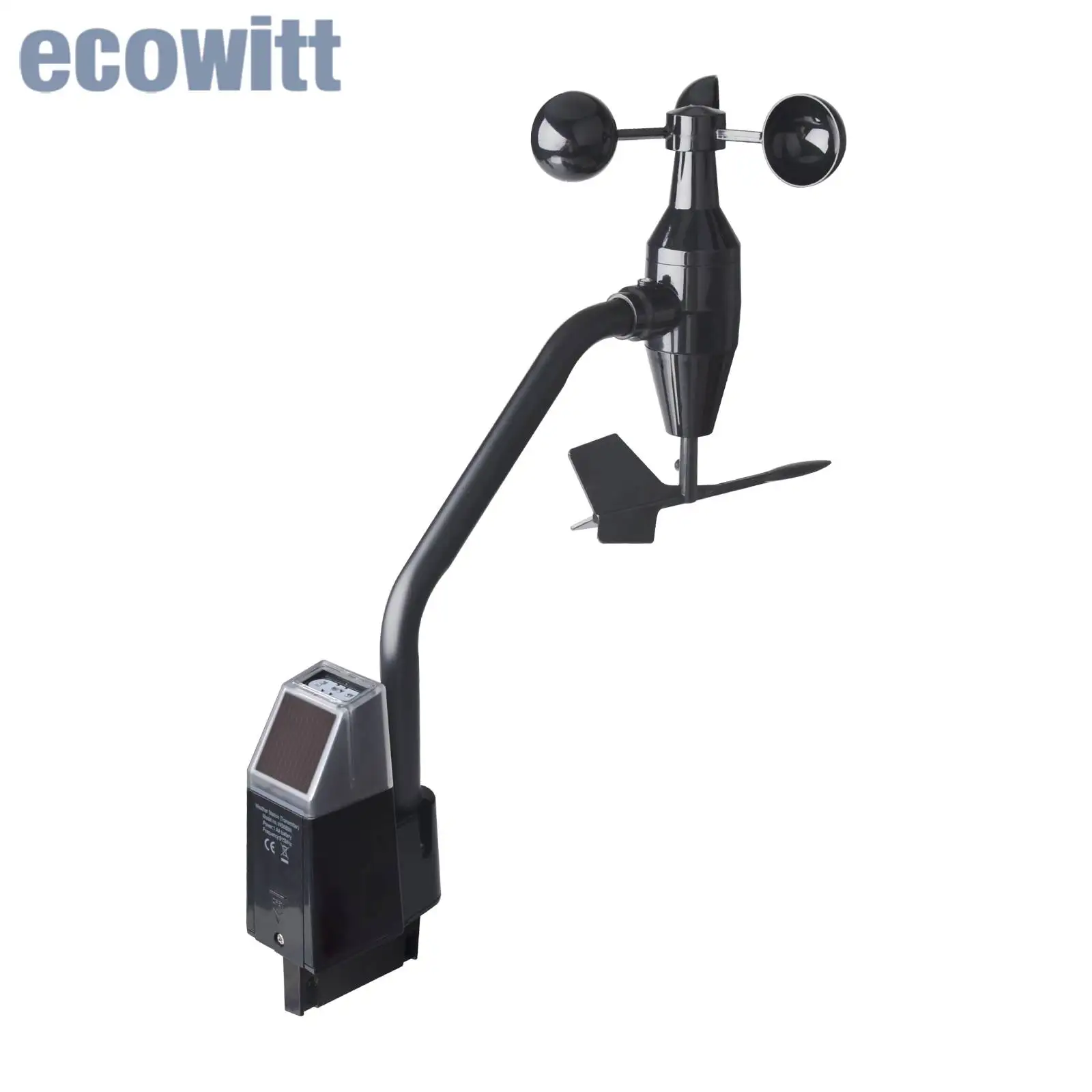 Ecowitt-WS68-Wireless-Anemometer-Sensor-Solar-Powered-Wind-Speed-and ...