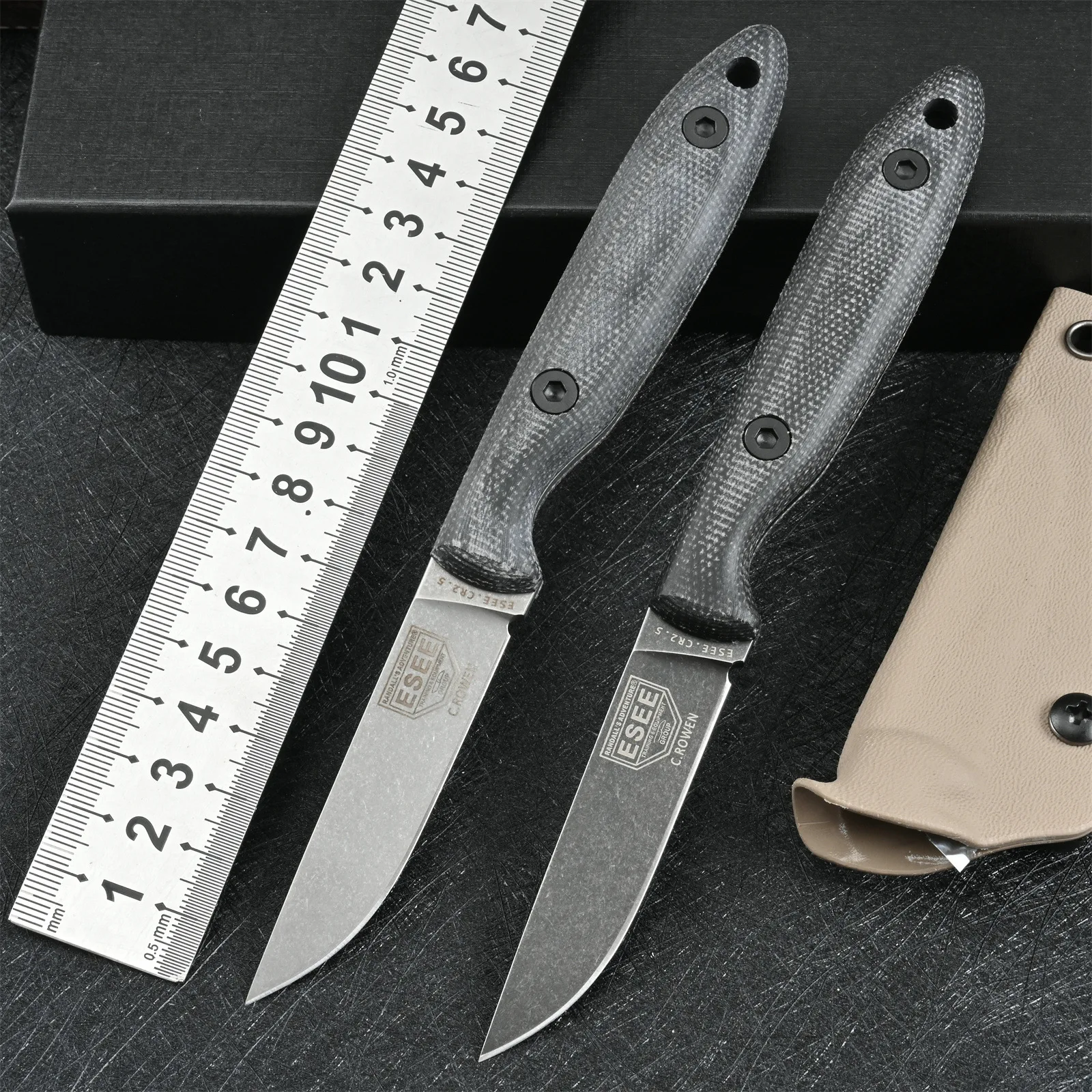 ESEE-DC53-Camp-Lore-Bushcraft-Fixed-Blade-Knife-DC53-Steel-Outdoor ...
