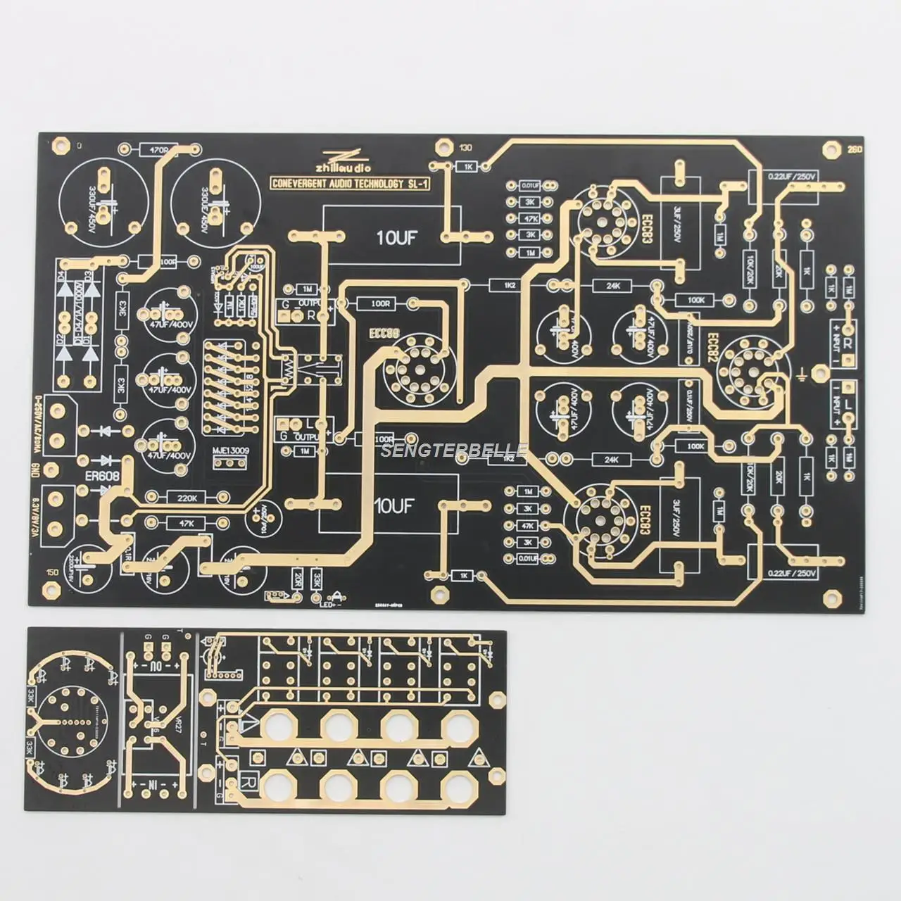 HiFi Tube Preamp Gold-Plated Pcb Stereo Preamplifier Bare Board Refer ...