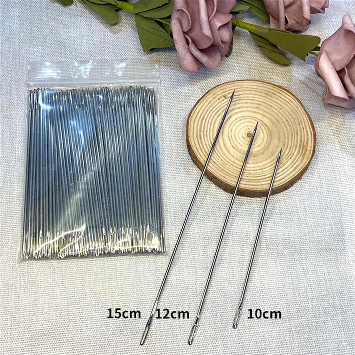 Stainless-Steel-Big-Eye-Stitching-Needles-Sew-Fishing-Net-Needle-10-12 ...