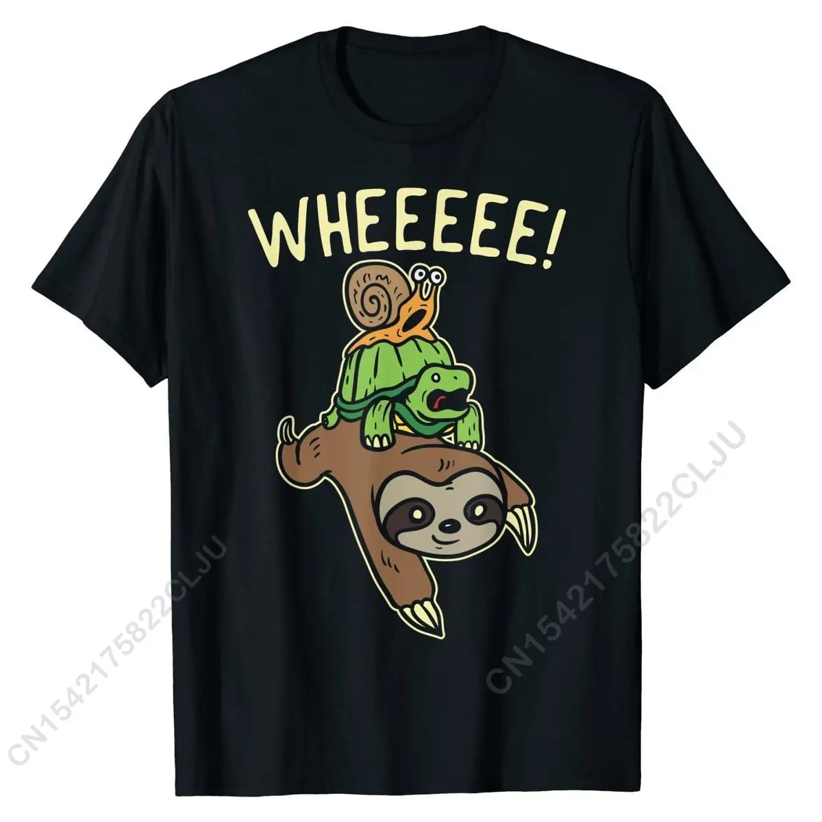 Funny Runnin Shirt Marathon Runners Gift Sloth Turtle Snail T-Shirt New ...