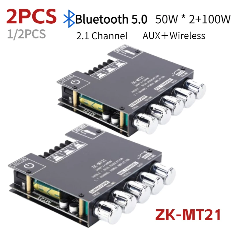 ZK-MT21-2-1-canais-placa-amplificador-bluetooth-2x50w-100w-ZK-MT21 ...