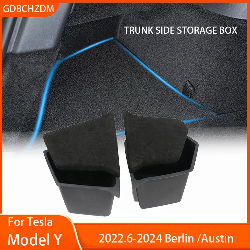 Trunk-Side-Storage-Bins-For-Tesla-Model-Y-Berlin-Austin-2022-2024-Cargo ...