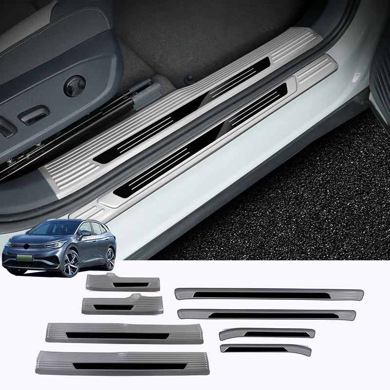 Stainless-Steel-Car-Door-Sill-Cover-Protect-Threshold-Panel-Trims-for ...